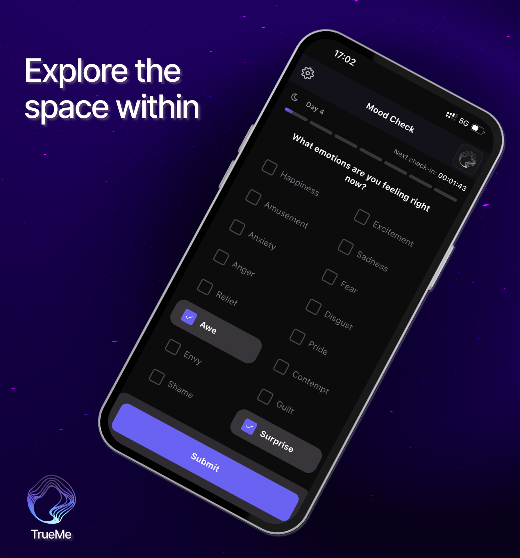 TrueMe - Explore the Space Within, Meet Your Tribe